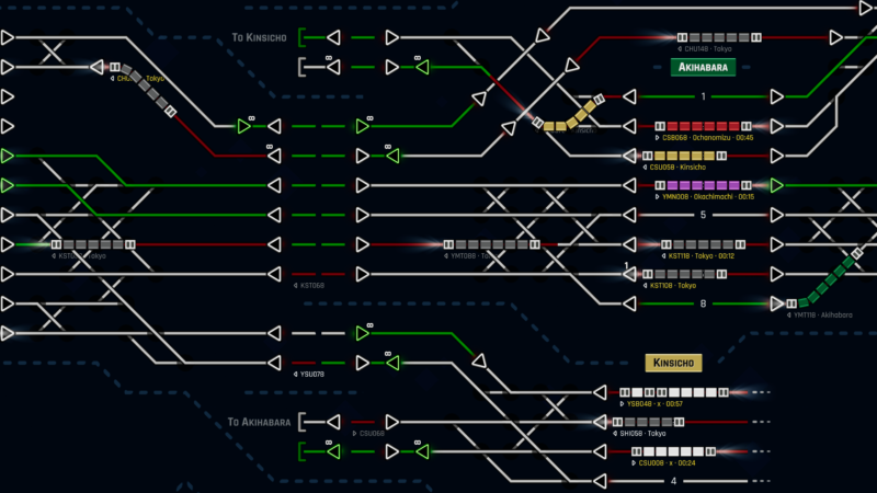 Rail Route – A train dispatcher simulator game