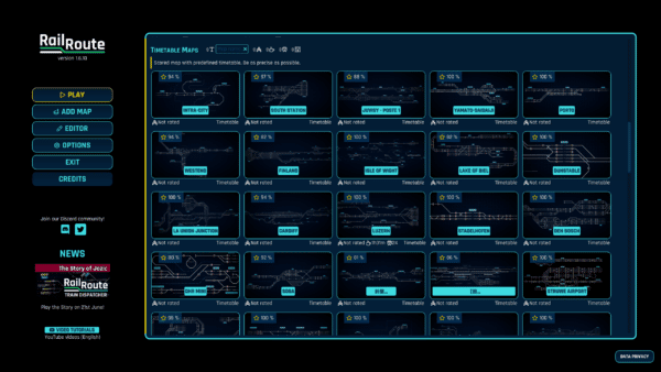 Rail Route – A train dispatcher simulator game