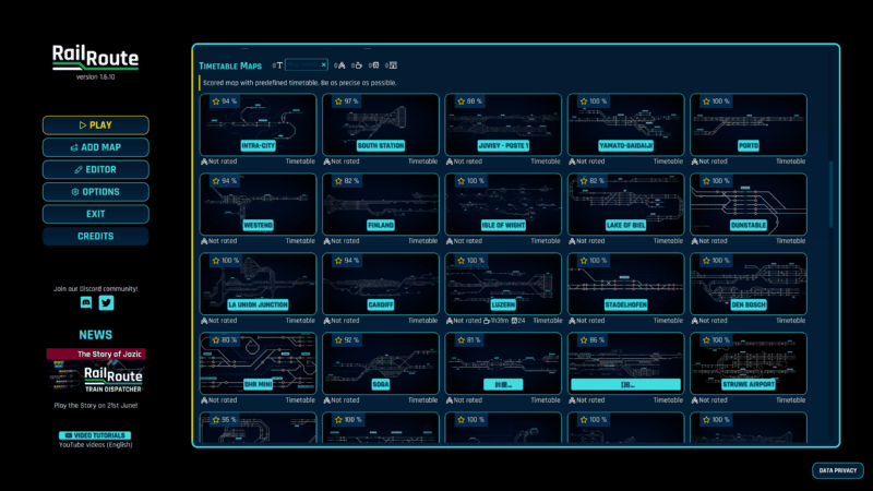 Rail Route – A train dispatcher simulator game