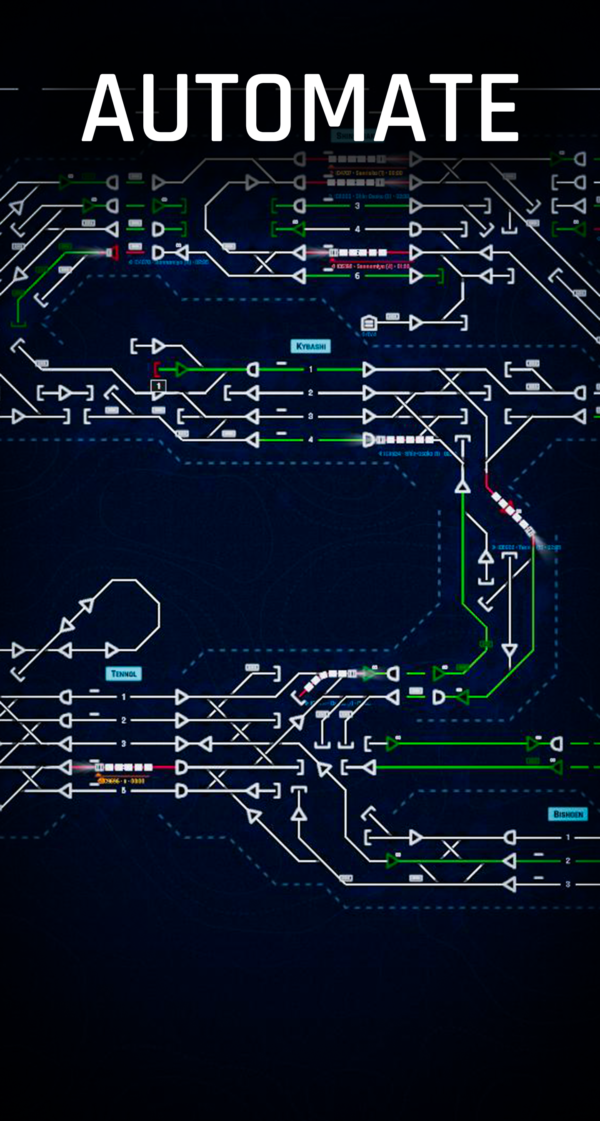 Rail Route – A train dispatcher simulator game