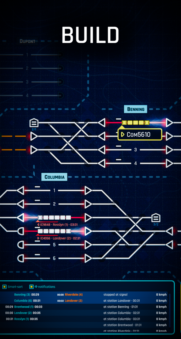 Rail Route – A train dispatcher simulator game
