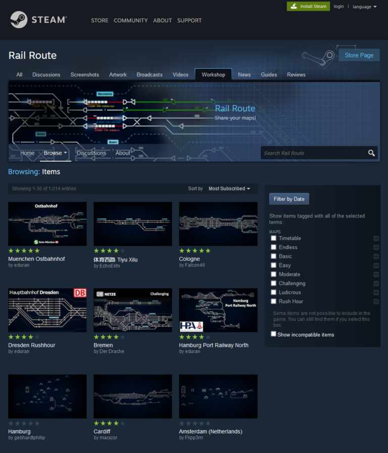Rail Route – A train dispatcher simulator game