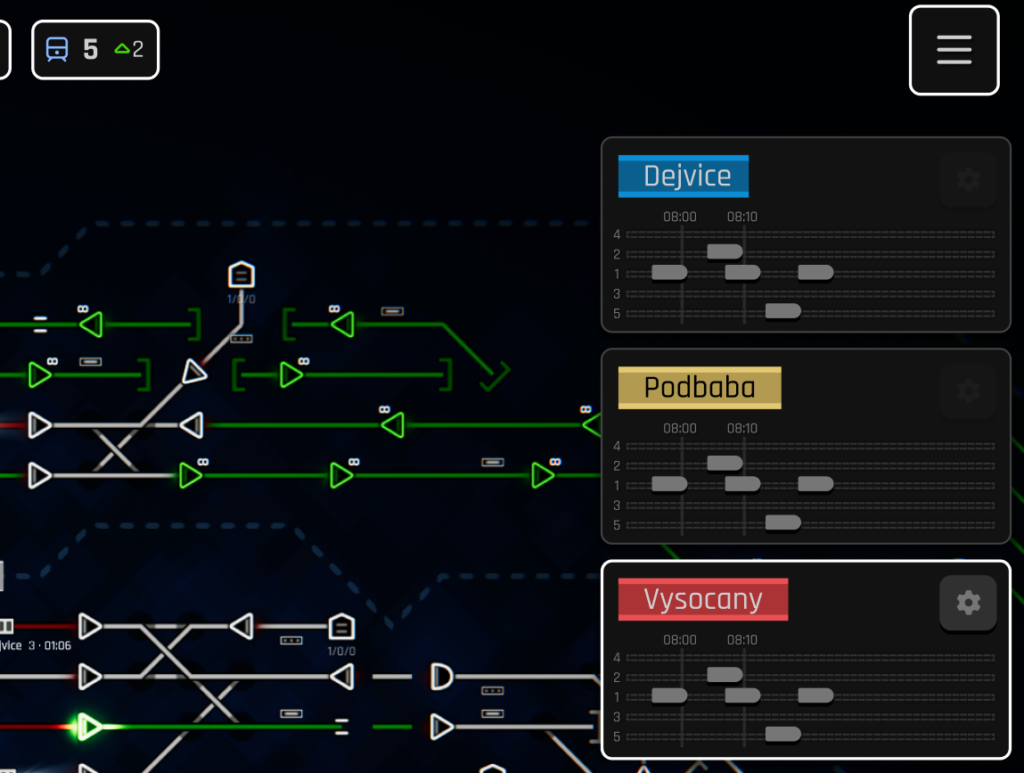 RailLog #5 – New UI – Rail Route