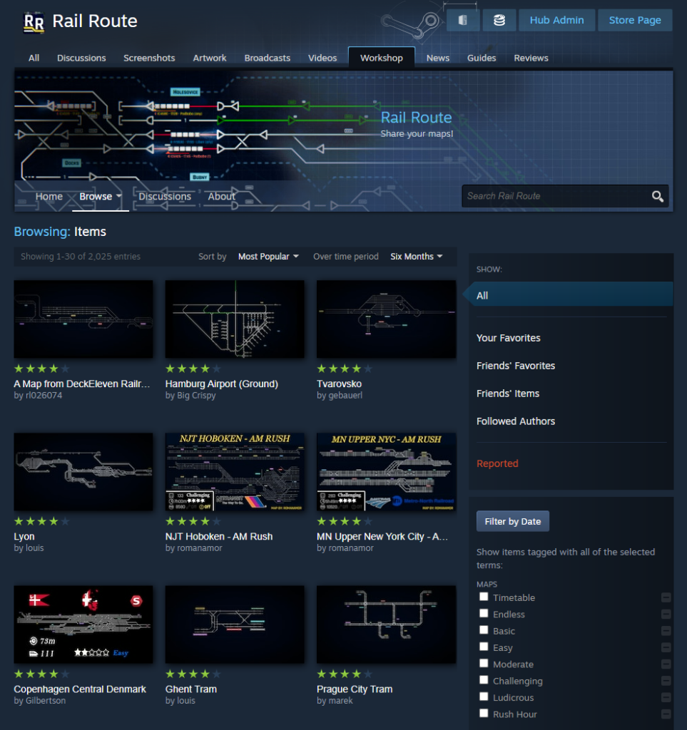 Rail Route – A train dispatcher simulator game